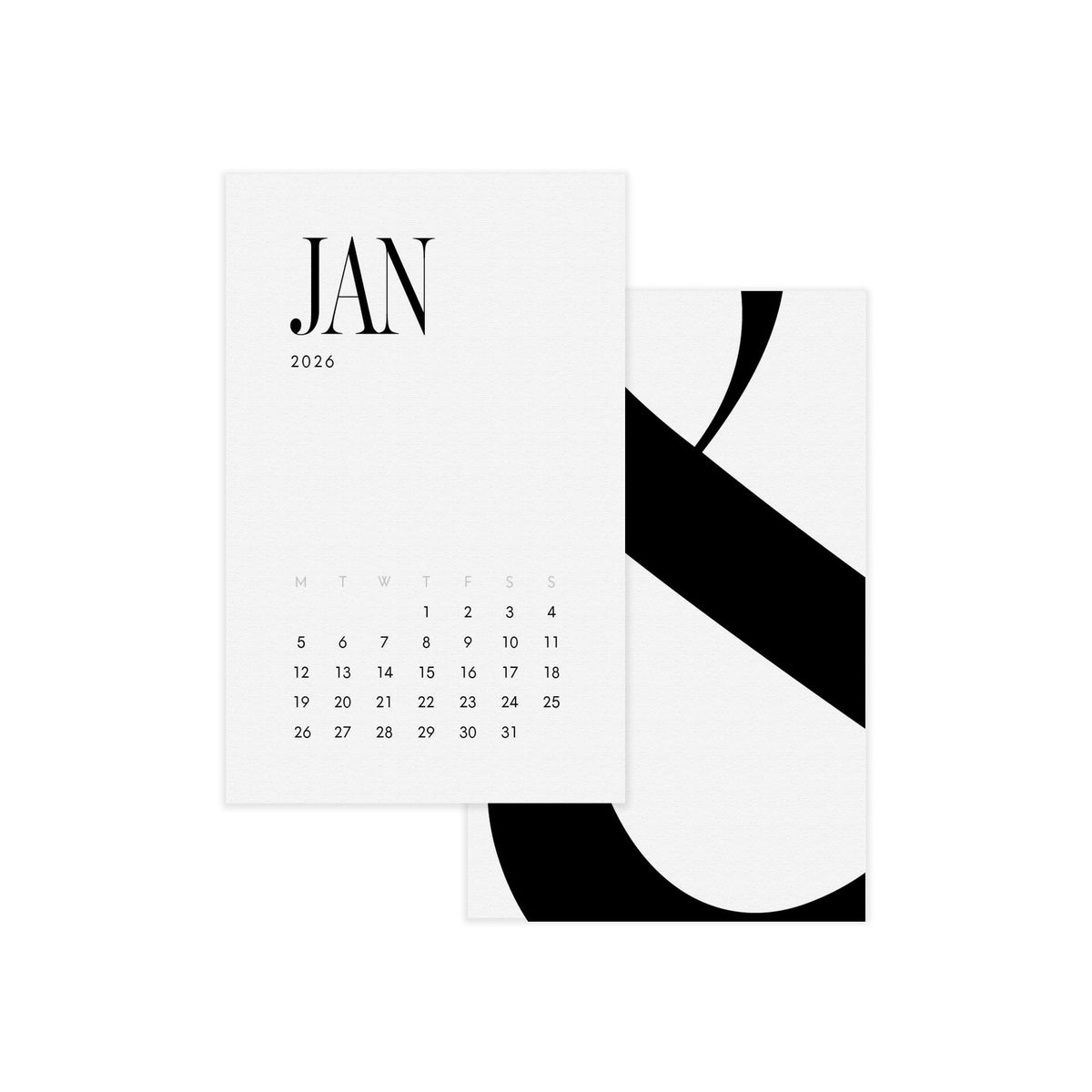 Calendar Cards - Wallet Size - Editorial – Sessa Vee