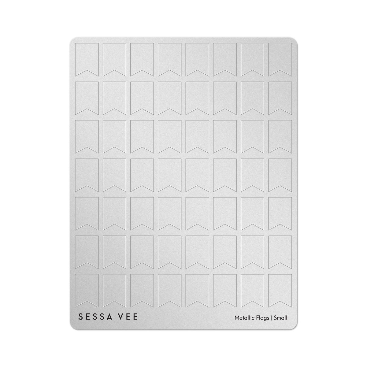 Metallic Flags - Planner & Journal Stickers – Sessa Vee